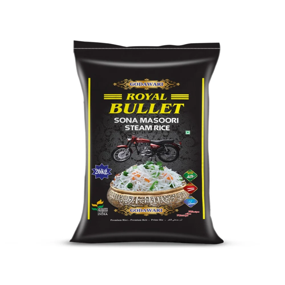 Royal Bullet (Extra Long Grain) Steam Sonamasuri Rice – sastagrocery.com